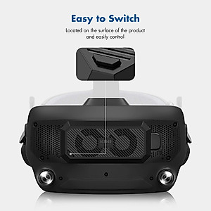 KIWI design USB Radiator Fans Accessories for Valve Index, Cooling Heat for VR Headset in The VR Game and Extends The Life of Valve Index