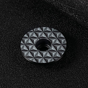 BESPORTBLE 2pcs Bike Bowl Cover Replaceable Headset Caps Aluminum Alloy Bike Headset Cover Professional Bike Stem Caps Decorative Bike Stem Caps Professional Bike Headset Cover Bike Accessory