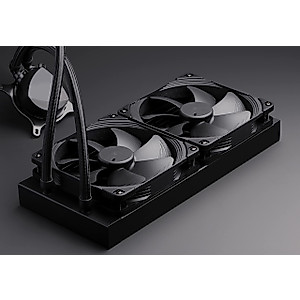 Noctua NA-SAVG2 chromax.Black, Anti-Vibration Gaskets for 140x25mm Fans (Set of 3, Black)