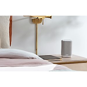 Denon Home 150 Wireless Smart Speaker – Compact Design, Wi-Fi & Bluetooth, HEOS Built-in, Alexa Built-in, Siri & AirPlay 2, Spotify Connect, Multi-Room Support, White