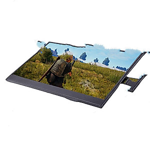 Portable Display Mobile Computer Game Touch Screen 15.6 inch 4k (15.6 inch, Black)
