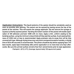 3M 4298 Adhesion Promoter, Sponge Applicator (3)