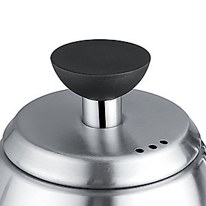 Ikunde Stainless Steel Hand Drip Pot Coffee & Tea Kettle with Gooseneck shaped Spout