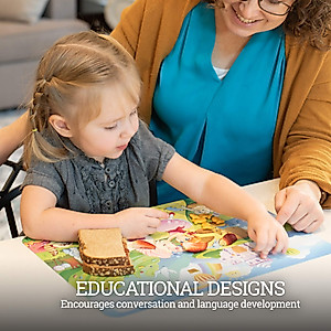 Klean Kids [2 Pack] Silicone Placemats for Toddlers (Mermaid and Princess) - Non Slip 2-Pack with Travel Bag - Princess & Mermaid - Baby Placemats That Stick to Table for Baby