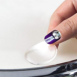 maxin Drum Dampener Gel,12 Pcs Round and 4 Pcs Long Clear Drum Dampener,Soft Silicone Drum Damper Gel Pads Drum Silencers for Drums Tone Control