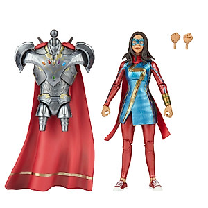 Marvel Hasbro Legends Series Disney Plus Ms MCU Series Action Figure 6-inch Collectible Toy, Includes 2 Accessories and 1 Build-A-Figure Part