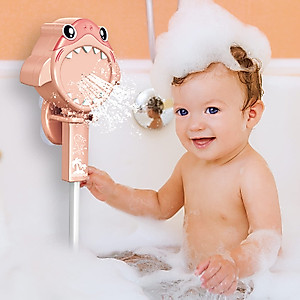 SUNWUKING Toddler Shower Head for Bath - Baby Bath Shower Head Bathtub Toys Baby Sprinkler - Toddler Shower Toys Bath Sprayer - Bath Shower Head for Kids with Suction Cups Shower Stent