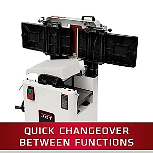 JET JPJ-12B, 12-Inch Planer/Jointer, Straight Knife Cutterhead, 1Ph 230V (715100)