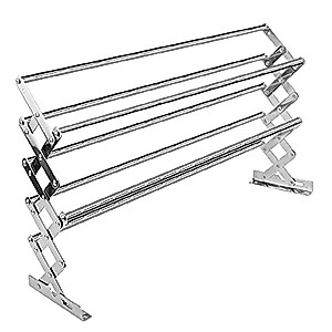 EAFTOS Multifunction Wall Mounted Drying Rack Stainless Steel Retractable Folding Wall Mount Clothes Drying Rack for Bathroom Balcony