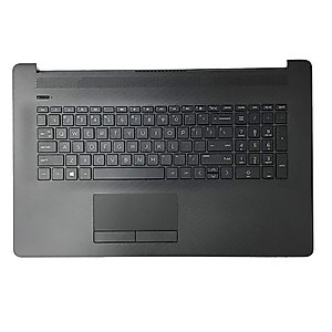 Replacement for HP Pavilion17BY 17-by 17CA 17-CA Laptop Upper Case Palmrest Keyboard Touchpad Assembly Part L48409-001 6070B1546701
