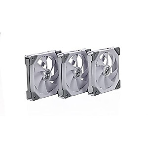 Lian Li UNI FAN SL120 3 Pack White - with Controller (ARGB 120mm LED PWM Daisy-Chain)