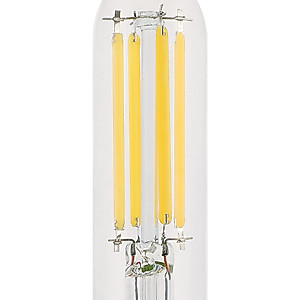 Westinghouse 5168000 4.5 (40-Watt Equivalent) T6 Dimmable Clear Filament, Candelabra Base LED Light Bulb