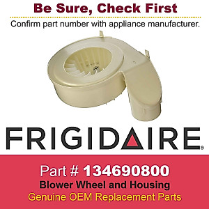 Electrolux 134690800 Frigidaire Blower Assembly, White