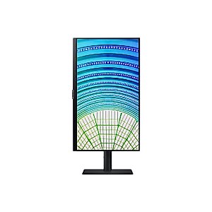 SAMSUNG S60UA Series 24 Inch QHD 2540x1440 Computer Monitor, IPS 75 Hz HDR10 USB-C, DP Daisy Chain, HDMI, USB 3.0 Hub 3-Yr WRNTY (LS24A600UCNXGO)