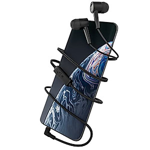 RedSkyPower 10 Pack Black Color Kid's Wired Microphone Earbud Headphones, Individually Bagged, Disposable Earbuds with Mic Ideal for Students in Classroom Libraries Schools, Bulk Wholesale