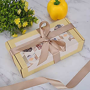 XQXQ Premium Acrylic Salt and Pepper Grinder Set, Manual Salt and Pepper Mills- Wooden Shakers with Adjustable Ceramic Core-Salt Grinder and Pepper Mill -8 Inches-Pack of 2