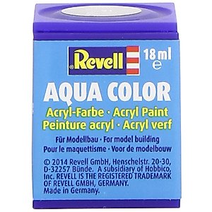 Revell 18ml Aqua Color Acrylic Paint (Steel Metallic Finish)
