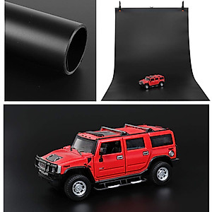 Meking 24x51 Inch PhotographyPVC Backdrop, Matte PVC Vinyl Seamless Background for Studio Photo Shooting, 4 Colors