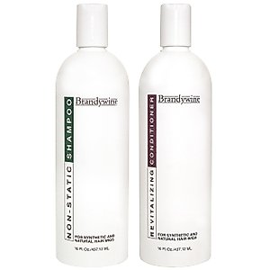Brandywine Non Static Shampoo & Revitalizing Conditioner 16 Ounce., Value Pack Bundle 2 items