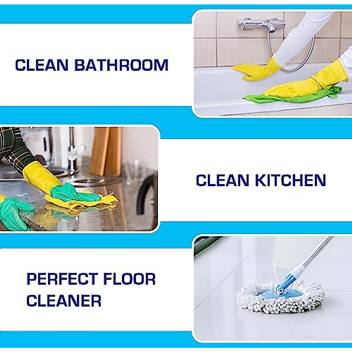 Number 1 In Service Mr Clean Multi Purpose Gain Liquid Cleaner - Non-Toxic Multi Surface Professional Household Floor Cleaner Solution, 128 Fluid Ounce Bulk Bottle Cleaning Liquid Tissue Pack