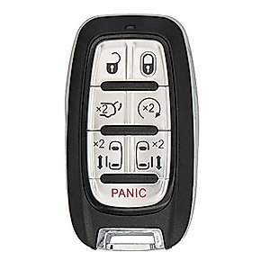 Keyless2Go Replacement for 7 Button Proximity Smart Key Chrysler Pacifica M3N-97395900 68217832 AC
