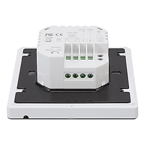 Household Smart Thermostat Programmable App Voice Control Electric Intelligent Floor Heating Temperature Controller for ZigBee AC 95‑240V White