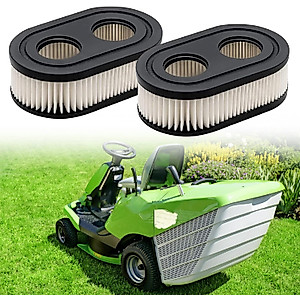 Cinkenyo 2 Pack 798452 798339 593260 334404 Lawn Mower Air Cleaner Cartridge Filter, Used on 4247 5432 500EX 550EX 575EX 625EX 675EXI 725EXI Series Engine Lawn Mower Air Filter