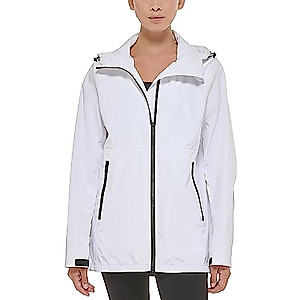 Calvin Klein Women's Performance Jacket,White,Large