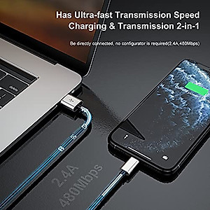 2Pack 10ft iPhone Charger Cable, [ Apple MFi Certified ] Long Lightning Cable 10 Foot, High Fast 10 Feet Apple Charging Cable Cord for Apple iPhone 14/14 Pro Max/13 Mini/12/11/XS/XR/8/7Plus/6s/5s iPad