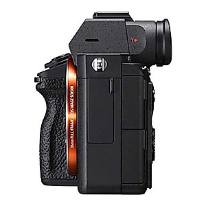 Sony Alpha a7 III Full Frame Mirrorless Digital Camera with FE 24-105mm f/4 G OSS Full-Frame Lens and Accessory Bundle (6 Items)