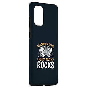 Galaxy S20+ Accordion To Me Polka Music Rocks Case