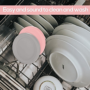 Ice Cream Tub Cover, Silicone Ice Cream Deluxe Pint Replacement Round Cover For Freezer, Food Storage Containers Cups Cans Lid for Ninja Creami NC301 NC300 NC299AMZ Series Ice Cream Maker Accessories