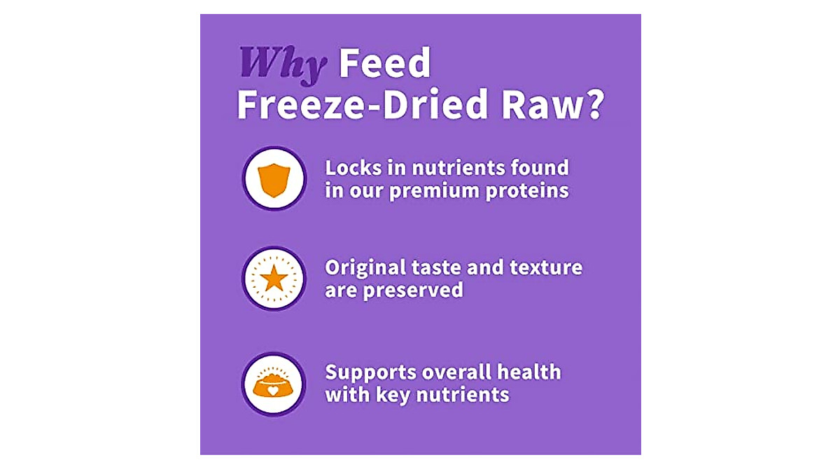Halo Freeze Dried Raw Skin & Coat Dog Topper - 1lb