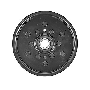 Caltric Compatible with Flat Idler Pulley John Deere Lawn and Garden Tractor 240 245 260 265 285 320