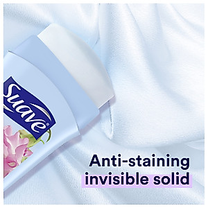 Suave Deodorant Antiperspirant Deodorant Stick 48-hour Odor and Wetness Protection Sweet Pea and Violet Deodorant for Women 2.6 oz