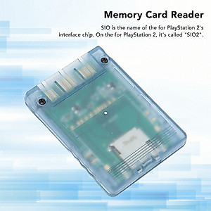 MX4SIO SIO2SD TF Reader Adapter for PS2, Not a Memory But a Adapter, Replacement Memory Reader Adapter for PS2(Blue)