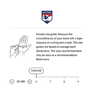 Hestra Women's W.S. Breeze Mitt - Black - 8