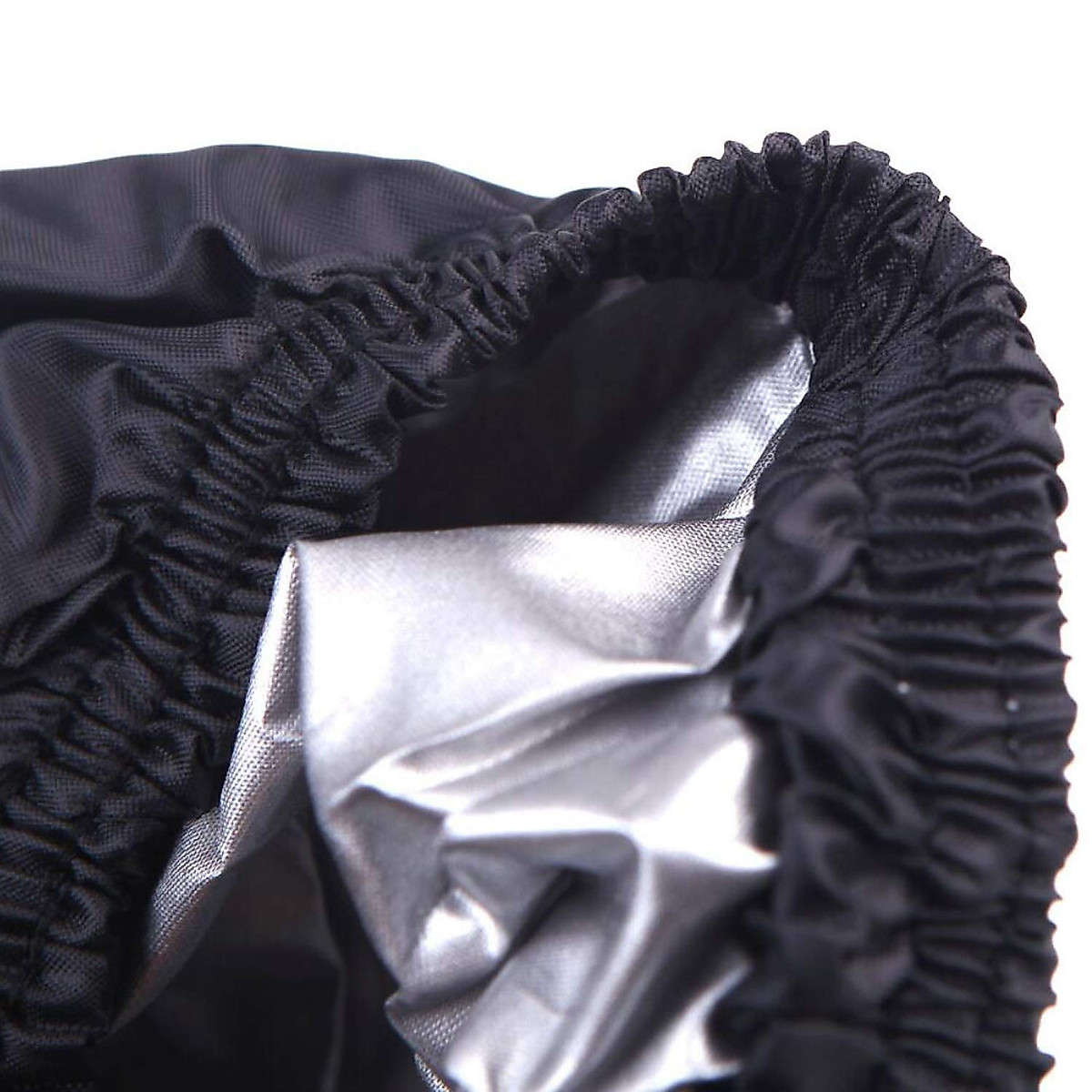 ConPus lawn mower cover, Riding Lawn Mower Cover , Lawn Tractor Cover Outdoors Waterproof Heavy Duty Zero Turn Mower Cover Fits Decks up to 54 Inch Drawstring Windproof Buckle Storage Bag-72 x 54 x 46