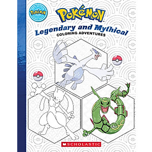 Pokémon Coloring Adventures #2: Legendary & Mythical Pokémon