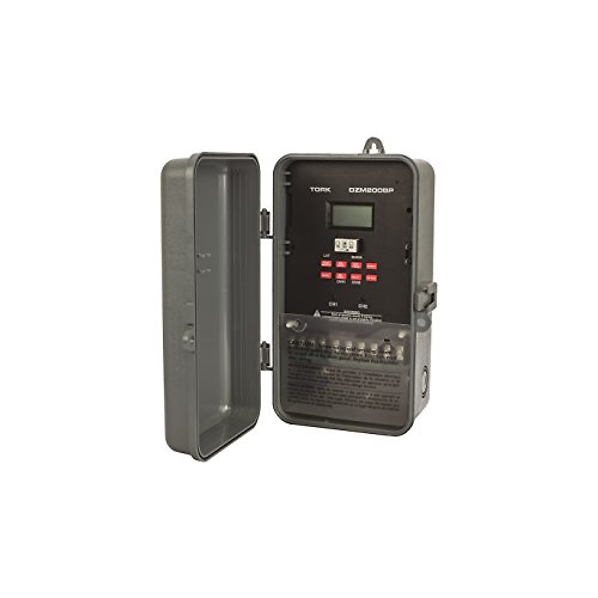 NSI DZM200BP Series DZM Momentary Output 365/7 Day Advanced Lighting Control Time Switch, 120/208-240/277 VAC Timer Supply, 2 Channels, SPDT Momentary Dry Contact