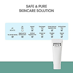 ROVECTIN] Clean Lotus Water Cream- Gentle and Vegan Moisturizer For Skin Purifying (2.0fl.oz, 60ml)