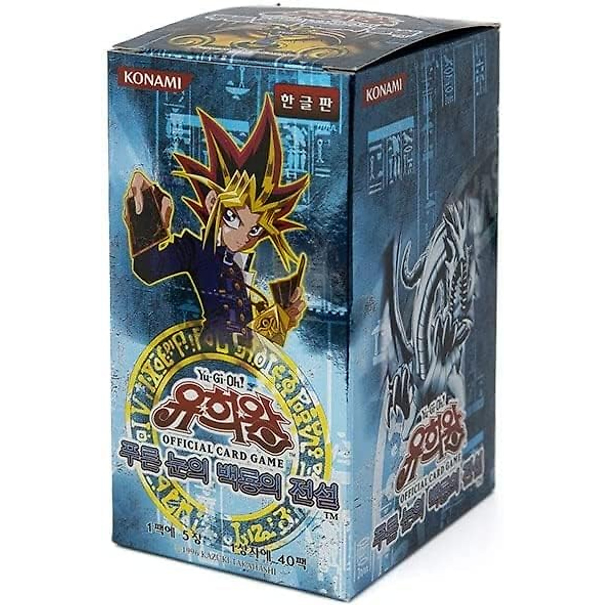 Yugioh Cards "BLUE EYES WHITE DRAGON" Booster BOX / Korean Ver / 40 Booster Pack