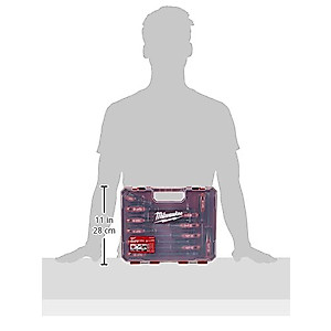 Milwaukee Set of 12 Tri-Lobe Screwdrivers 4932472003,Red