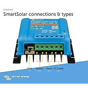 Victron SmartSolar MPPT 100|20 Solar Charge Controller - 100V, 20A