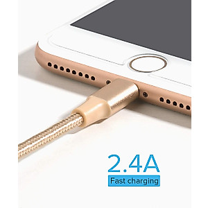 Nikolable Lightning Cable Apple Certified iPhone Charger 3Pack 6ft Braided Lighting to USB A Charging Cord Compatible with iPhone 13 12 11 Pro Max XS XR 8 Plus 7 Plus 6s Plus 5S iPad Pro and More