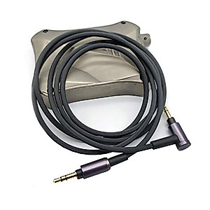 Tiandirenhe Upgrade Cable Compatible Sony MDR-XB950BT/MDR-1000X/WH-1000XM2/WH-1000xm3/WH-CH700N/MDR-100ABN/MDR-1A/MDR/1ADAC/MDR-XB950N Headphones for AUX Audio Cable Cord (48in/Black)