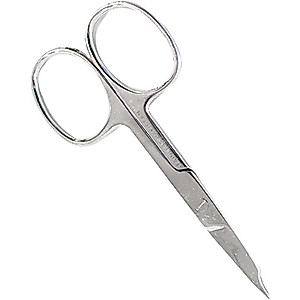 ToolUSA 4.5" Nail Scissors With 1-1/4" Curved Arrow Blades: SC-44352-Z02 : (Pack of 2 Pcs)