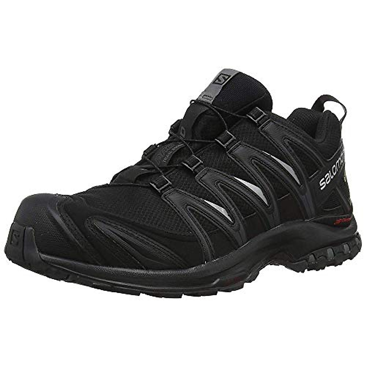 Salomon Men's XA PRO 3D GORE-TEX Trail Running Shoes for Men, Black / Black / Magnet, 11.5