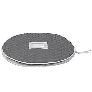 Richard's Homewares - Micro Fiber Deluxe Six Piece Accessory Storage Set - Gray