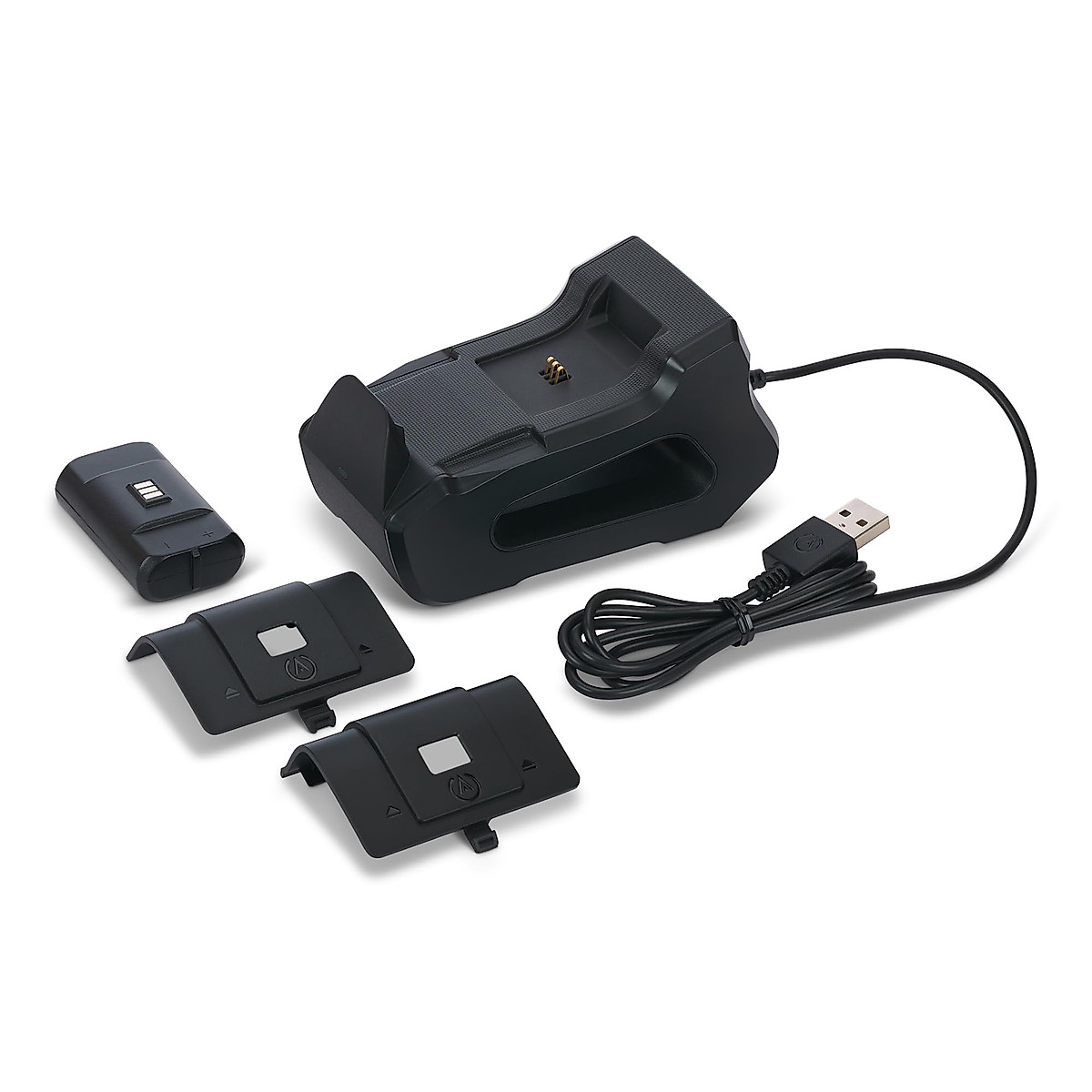 PowerA Solo Charging Stand for Xbox Series X|S - Black, works with Xbox One, charging Station for Xbox Wireless Controller, officially licensed